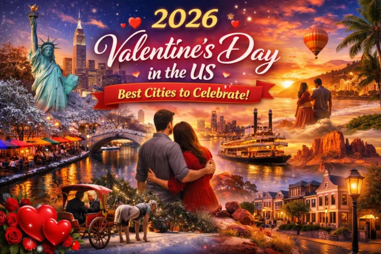 Best Cities to Celebrate 2026 Valentine Day in the US